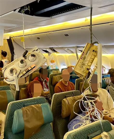 Turbulenzen auf Singapore Airlines Flug Passagiere erzählen vom Horror
