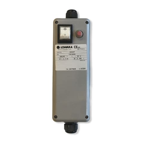 Quadro Elettrico Lowara Xylem QSM 11 Per Elettropompa Sommersa Monofase