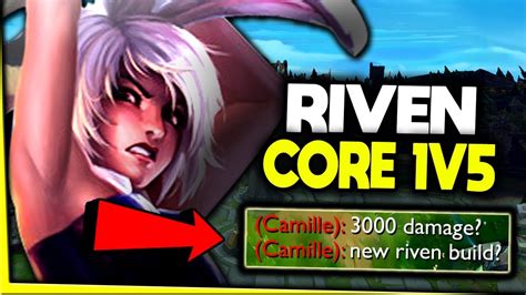 THIS RIVEN BUILD WORKS IN EVERY GAME 1V5 CORE BUILD S10 Riven