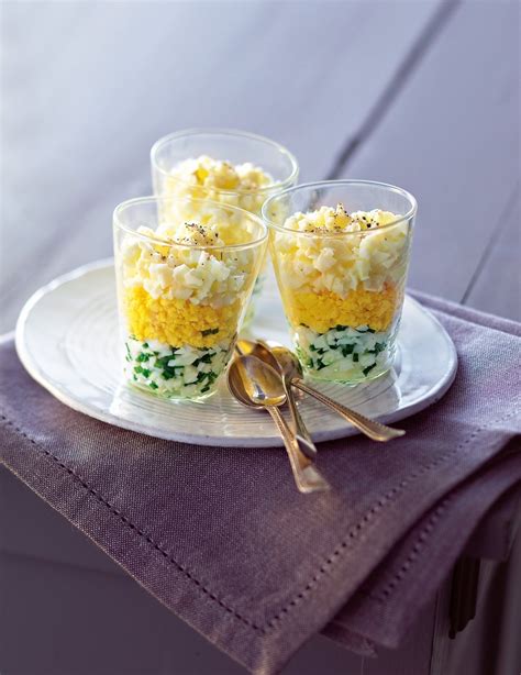 Recette Oeufs Mimosa En Verrines Marie Claire