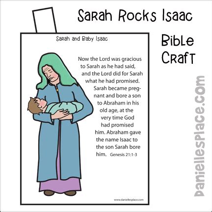 Abraham Sarah And Baby Isaac Coloring Pages