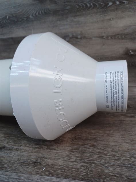 PVC Horizontal Or Vertical Concentric Vent Termination Kit SP20245 NMATH