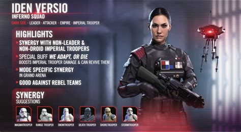 Meet Iden Versio Dark Side S New Imperial Leader