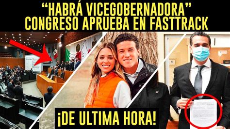 DE ÚLTIMA HORA HABRÁ VICEGOBERNADORA MARIANA GOBERNARÁ NUEVO LEÓN