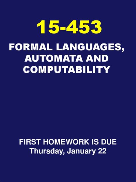 formal languages automata and computability download free pdf models of computation metalogic
