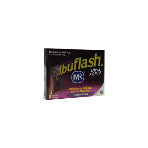 Ibuflash Ultra Forte 65 400 Mg Capsulas Blandas Caja X 8 Los