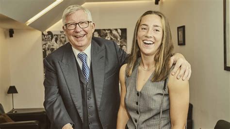 Sir Alex Ferguson Congratulates Maya Le Tissier On Becoming Manchester