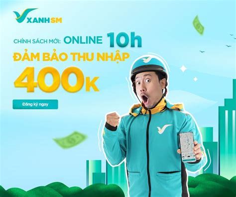 XANH SM BIKE TUYỂN DỤNG TÀI XẾ THỦ TỤC NHANH NHẬN XE NHẬN THƯỞNG