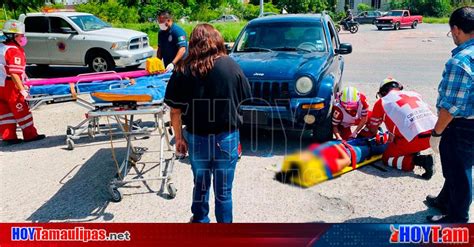 Hoy Tamaulipas Accidente En Tamaulipas Pareja En Moto Termina En El