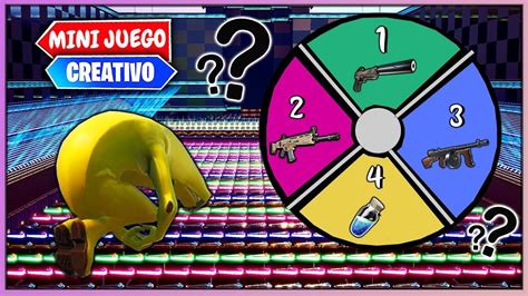 LA RULETA VOLADORA LOOT ALEATORIO FORTNITE MINIJUEGOS YouTube