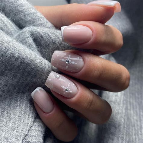 Light Pink Ombre Nails With Diamonds Elevate Your Manicure Game With