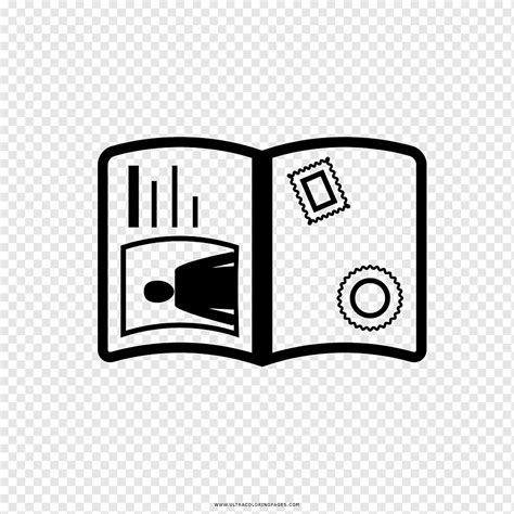 Desenho Passaporte Livro De Colorir Pintura Ausmalbild Visa Passport