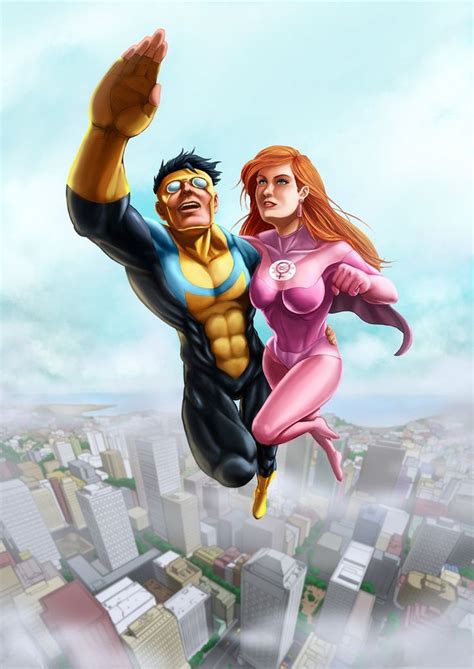 Invincible And Atom Eve Invincible Comic Comic Book Heroes Valiant Comics