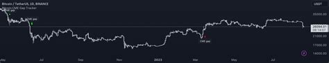 Bitcoin CME Gap Tracker Indicator By Yaroslav Krasko TradingView