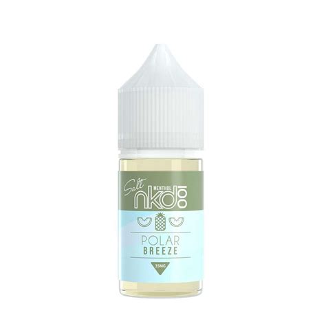 Liquido Naked 100 Salt Polar Breeze 30ml Sampa Vapor