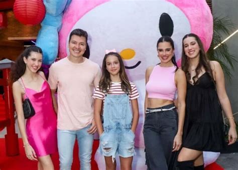 Rodrigo Faro e Vera Viel celebram aniversário da filha caçula Área VIP