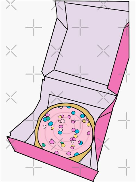 Crumbl Pink Sprinkle Cookie Sticker For Sale By Brookiecookie