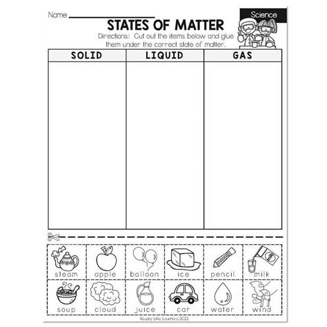 A Nd Grade Winter Early Finishers Science Worksheet Focusing On