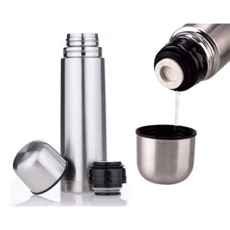 Garrafa Térmica 500ml Portátil Aço Inox Inquebrável C Vacuum Água Café