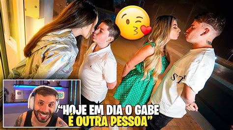 AS PRIMEIRAS CRUSHS DO GABRIEL e JOÃO CAETANO TASPIO REAGE ao