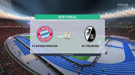 FIFA 23 FC Bayern München Vs SC Freiburg DFB Pokal Quarter Finals
