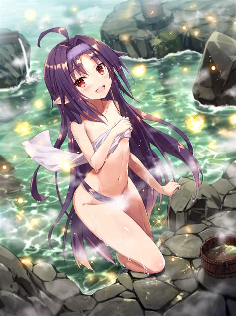 Konno Yuuki Sword Art Online Mobile Wallpaper By Gabiran