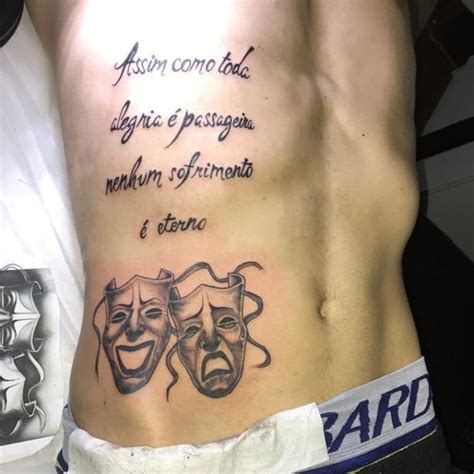 Tatuagem Chora Agora Ri Depois 75 Ideias Geniais 2020 Rafaela