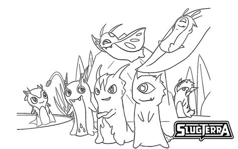 Coloriage Dessin de Slugterra télécharger et imprimer gratuit sur