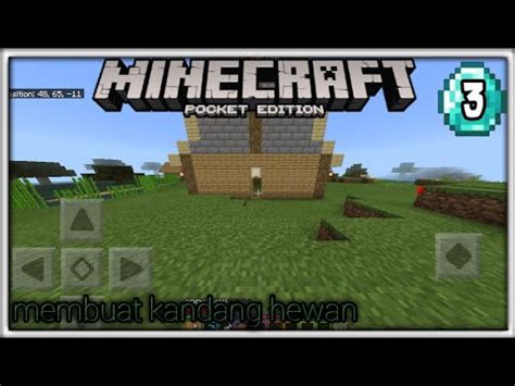 Membuat Kandang Hewan Minecraft Survival Indonesia 3 YouTube