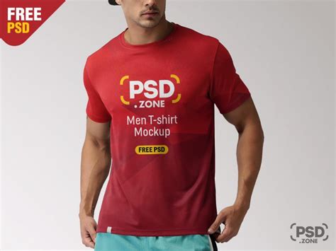 T Shirt Mockup Free PSD PSD Zone