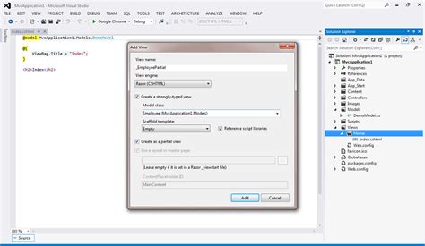 learn partial view in mvc razor view engine eduonix blog