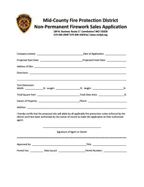 Fillable Online Mcfpd Mid County Fire Protection District Requirements
