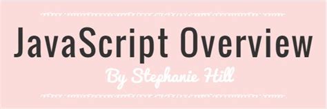 what is javascript introductory overview