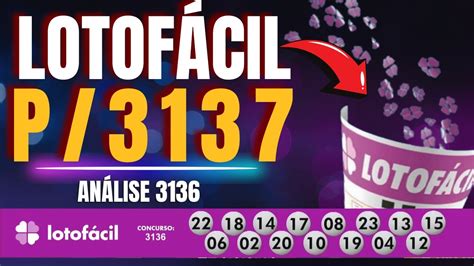 Dicas Para LotoFacil 3137 Analise 3136 YouTube