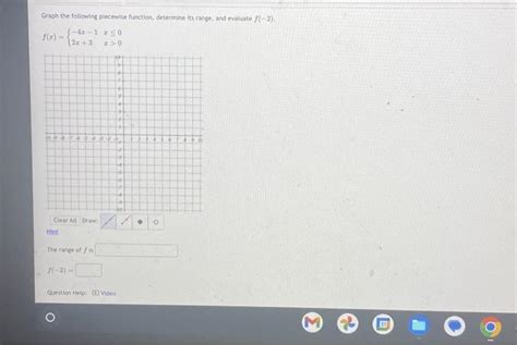 [solved] graph the following piecewise function determine