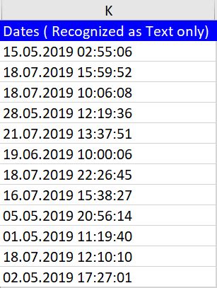 How To Read Data From Excel Column Dd Mm Yyyy Hh Mm Ss And Convert It