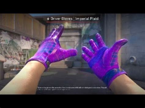 CS2 Updated DRIVER GLOVES IMPERIAL PLAID YouTube