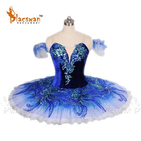 Tutú clásico de pájaro azul BT662 tutú de Ballet profesional tutú de