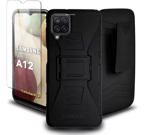 Funda Protector P Samsung A Uso Rudo Clip C Mica Cristal