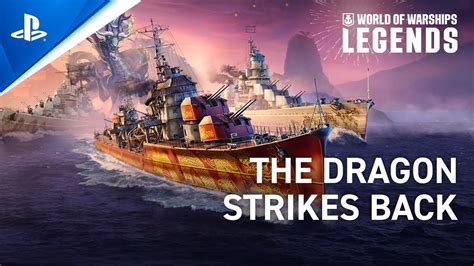 World Of Warships Legends The Dragon Strikes Back PS5 PS4 Games