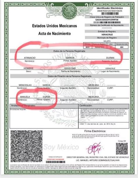 Aqu Te Decimos Los Pasos Para Corregir Tu Acta De Nacimiento En L Nea