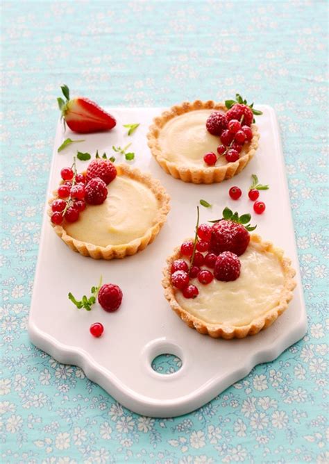 Receta De Tartaletas De Crema Pastelera Con Frutas Rojas Blog Megasilvita