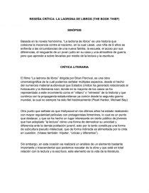 Resumen De La Novela La Ladrona De Libros Leer Un Libro
