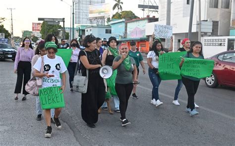 Marchan para exigir despenalización del aborto en Tamaulipas El Sol