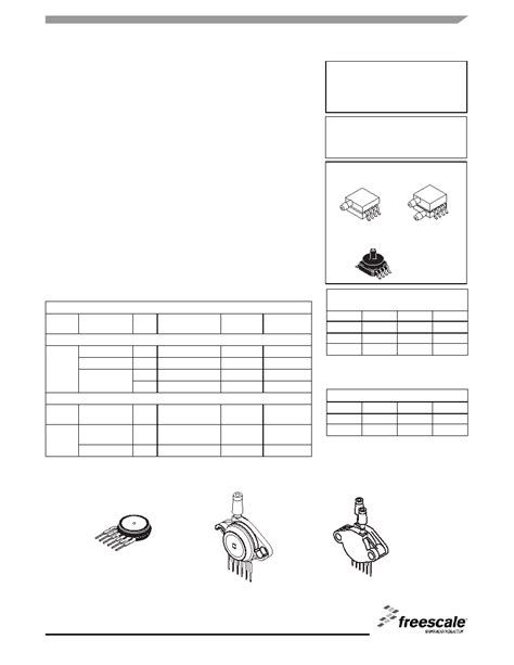 MPX5050GP Datasheet 1 14 Pages FREESCALE Integrated Silicon Pressure