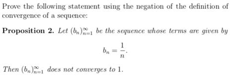 solved prove the following statement using the negation of