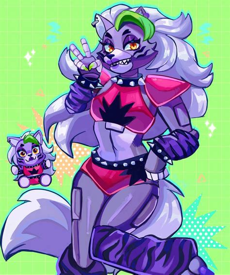 Roxy By MiuChat Cat On DeviantArt Fnaf Drawings Fnaf Art Anime Fnaf