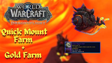 Magmashell Mount Guide Easy Dragonflight Mount Empty Magma Shell