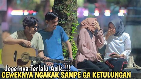 JOGETNYA TERLALU ASIK CEWEKNYA NGAKAK SAMPE GA KETULUNGAN YouTube