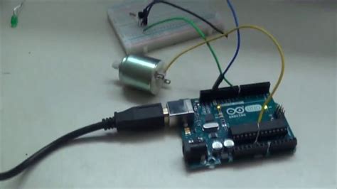 Making A Dc Motor Spin Arduino Uno Tutorial Youtube